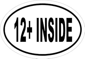 Amazon.com: More Oval Decals, 12+ Inside, Vinyl Car Decal, Multiple ...