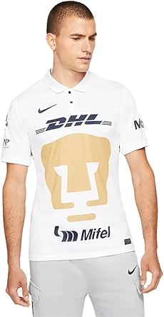 Amazon.com: Nike Pumas UNAM 2021-22 Match Home Soccer Jersey Mens ...