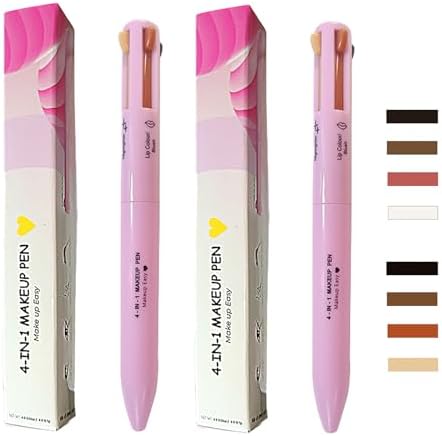Amazon.com : Katelia Beauty 4 in 1 Makeup Pen - Refillable Makeup Pen ...