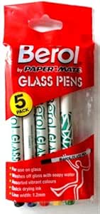 Amazon.com: Berol Glass Pens 5 Pack