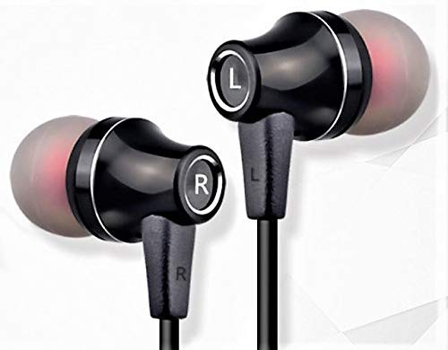 KIN HiFi Metal Headphone with Mic for Mobile Phones, Tabs, I Pads ...