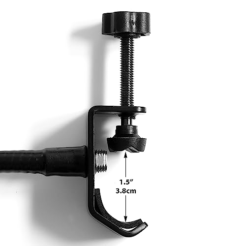 Useful Additions Gooseneck Microphone Holder with Mic Foam Cover ...