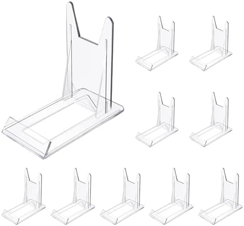 Hejo 12 Pcs Acrylic Display Stand, Clear Plastic Display Stands ...