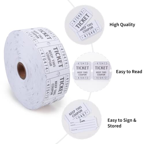 Snapklik.com : L LIKED Raffle Tickets Double Roll 2000 Tickets ...