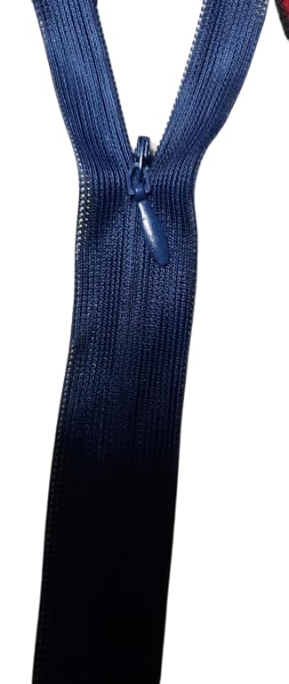 PR Trading Dyeable Invisible Zip 60 Pcs | Premium Concealed Zips | for ...