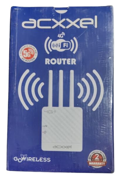 INFONET Technology 4G Router with SIM Card Slot 3 Antenna, Wireless ...