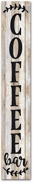 Amazon.com: Sokomurg Coffee Bar Sign Coffee Bar Decor Farmhouse Decor ...
