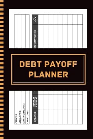 Amazon.com: Debt Payoff Planner: Simple Debt Payoff Tracker, 120 Pages ...