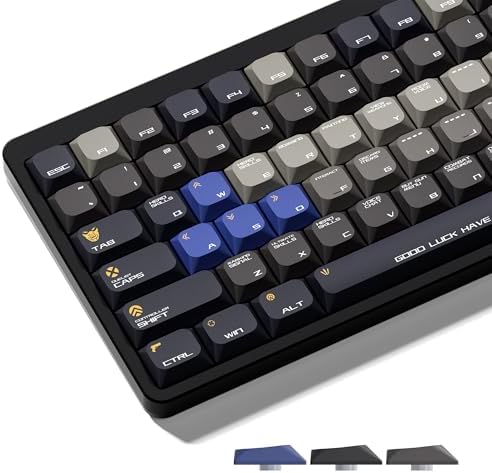 Amazon.com: Womier Low Profile Keycap, Shine Through Keycaps, Custom ...