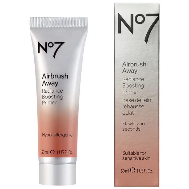 Amazon.com : No7 Airbrush Away Radiance Boosting Primer : Beauty ...