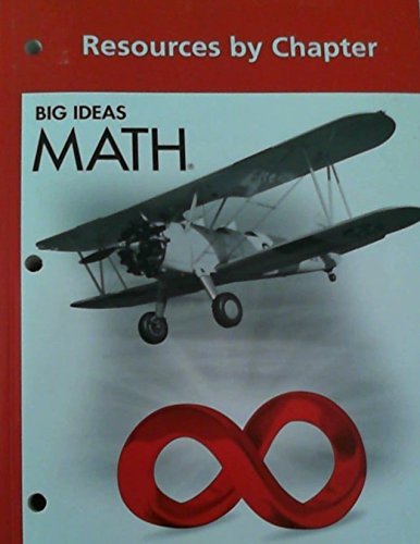 Big Ideas MATH: Common Core Resources by Chapter Red: HOLT MCDOUGAL ...