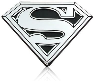 Superman Chrome Metal Car Emblem : Amazon.co.uk: Automotive