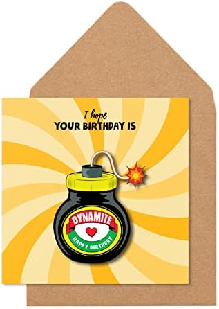 Tache Marmite HB Dynamite Premium Handmade FSC® Certified Greeting Card ...