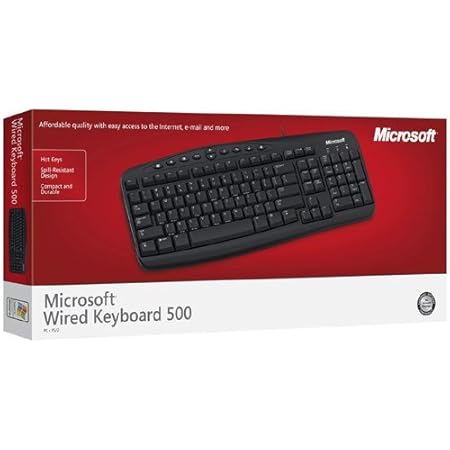 Amazon.com: Microsoft Wired Keyboard 500 : Electronics