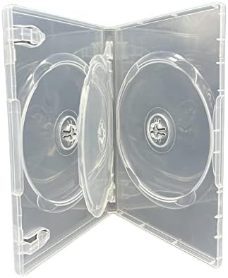 1 X Dragon Trading Black 10 Disc CD DVD Blu Ray Disc Case With 33mm ...
