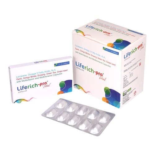 Buy LIFERICH-PRO Best Multi containing essential 13 s and 20 Minerals ...