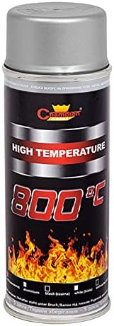 SolaDirect 400 mL Red Heat Resistant Paint Spray High-Temperature Stove ...