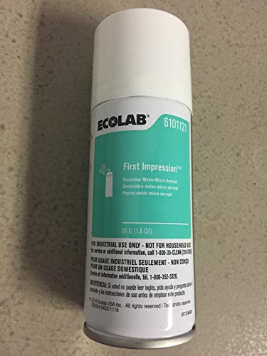 Ecolab First Impression Ambientador de pepino y melón Aersol, 1.8 onzas ...