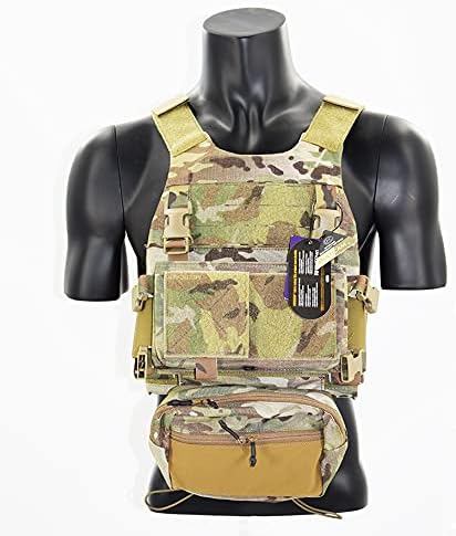 Amazon.com : Men's Vest Tactical Emersongear MILITECH FCSK CQC MOLLE ...
