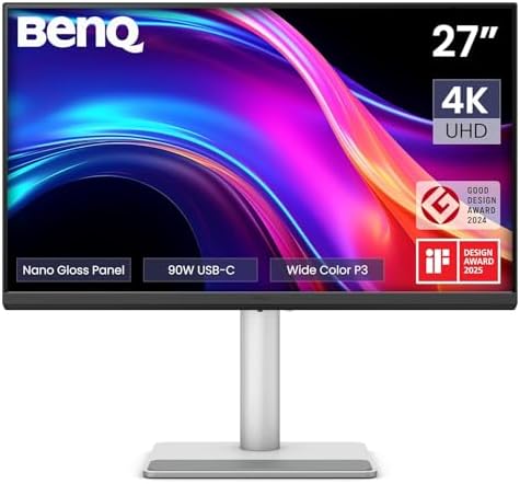 Amazon.com: BenQ MA270UP 27” 4K 3840x2160 Monitor for MacBook® Pro/Air ...