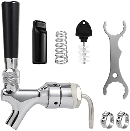 Amazon.com: Dbgogo Draft Beer Line Shank Faucet Kit, Beer Keg Tap ...