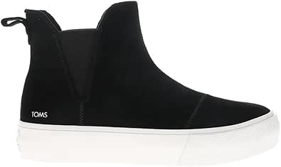 Amazon.com | TOMS Womens Fenix Round Toe Pull On Chelsea Casual Boots ...