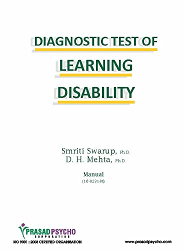 Buy Diagnostic Test of Learning Disability (DTLD) Book Online at Low ...