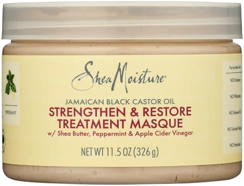 Amazon.com : SHEA MOISTURE Strengthen & Restore Treatment Masque, 11.5 ...