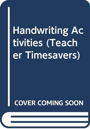 Handwriting Activities (Teacher Timesavers): Angela Redfern ...