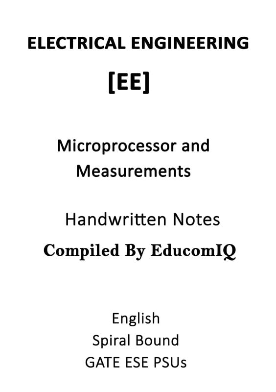 Buy Electrical Engineering Handwritten Notes of Microprocessor and ...