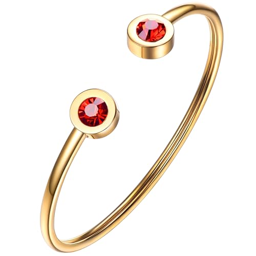 Best Women's Ruby Cuff Bracelets to Elevate Your Style - Totally Reviewed