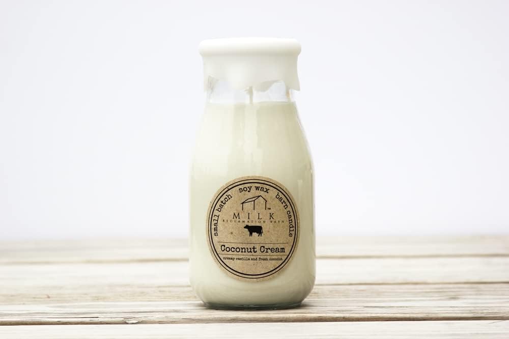 Amazon.com: Milk Reclamation Barn Milk Churn Candle Clothesline Linen ...