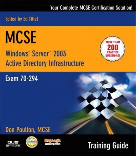 Amazon.fr - McSe Windows Server Active Directory Infrastructure 2003: Exam 70-294 - Poulton, Don ...