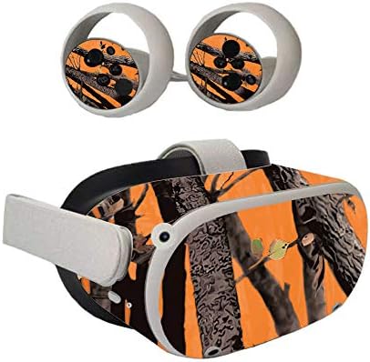 Amazon.com: Mighty Skins Skin Compatible with Oculus Quest 2 - Orange ...