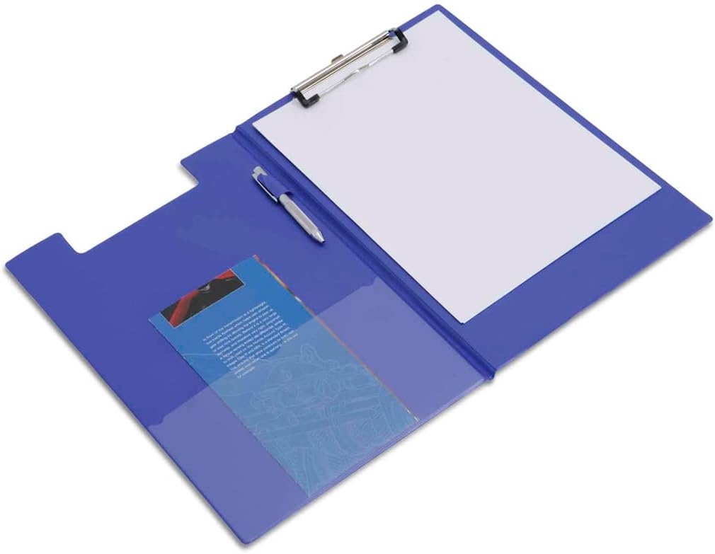 Rapesco 1520A Business Pack: 10 Fold Over Clipboards, A4+, Black ...