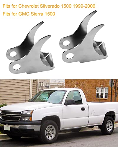 Snapklik.com : 2 Pcs Rear Shock Mount Factory Bent Fits For GMC Sierra ...