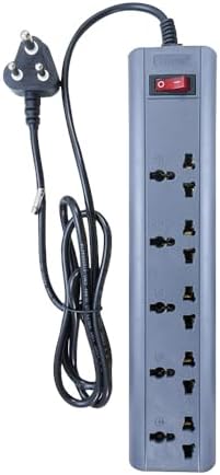 Buy EMBOX 10A Extension Board with 3 Meter Cable with Master Switch ...