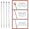 Amazon.com | Csdtylh 15Pcs Metal Stir Sticks, Stainless Coffee Stirrers ...