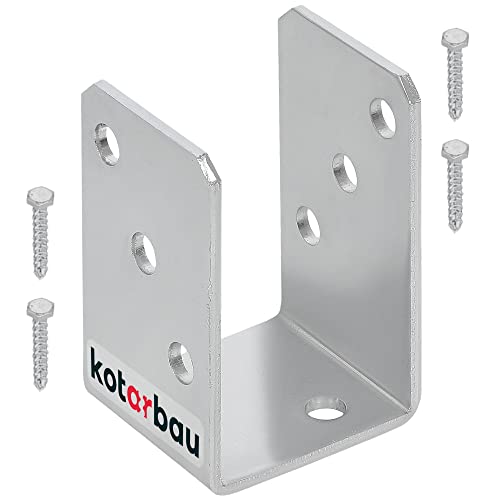 KOTARBAU U-post support for screw-on, hot-dip galvanised. The perfect ...