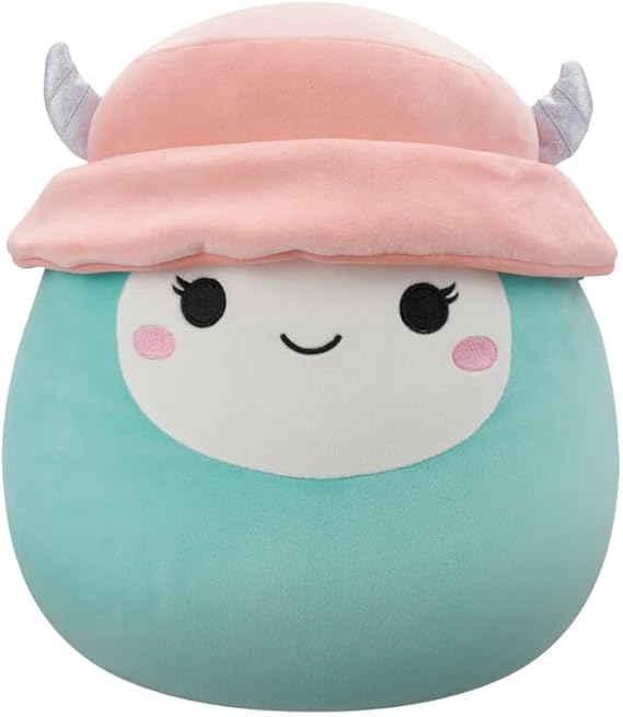 Amazon.com: Squishmallows - Yollie The Yeti 30 cm, Official Jazwares ...