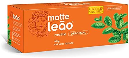 Amazon.com : Mate Tea - Matte Leão - 1.4 oz (25 tea bags) - (PACK OF 01 ...