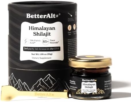 Amazon.com: Better Alt BetterAlt Pure Himalayan Shilajit Resin High ...