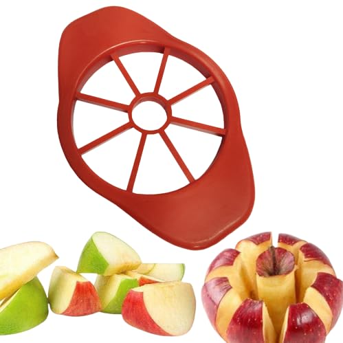 Apple Cutter/Slicer with Plastic 8 Blades Heavy Plastic Apple Cutter ...