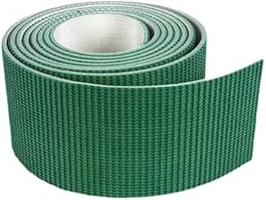 Industrial PVC Conveyor Belt Replacement - 5mm Thick Green Material ...