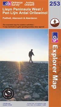 Lleyn Peninsula West OS Explorer Map 253: Amazon.co.uk: Ordnance Survey ...