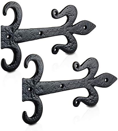 IRONMONGERY WORLD® Black Antique CAST Iron Decorative Fancy Vintage ...