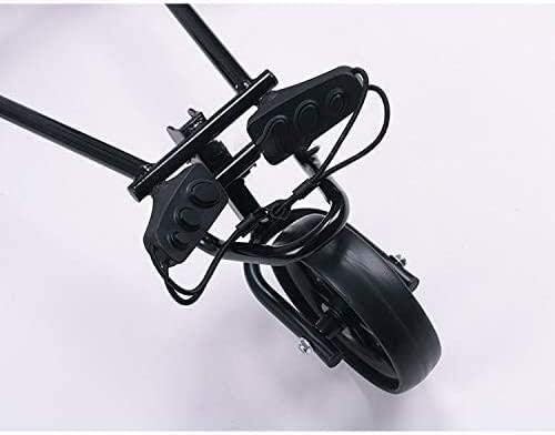 WaiDXn Golf Trolley Load Capacity 50Kg, 3 Wheel Golf Push Cart ...