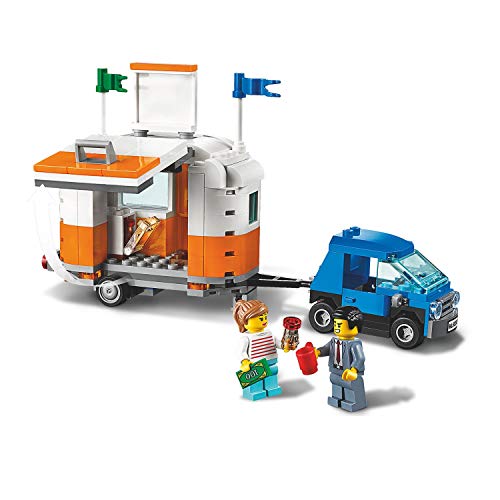 LEGO 60258 City Nitro Wheels Tuning Workshop Building Set with Tow ...