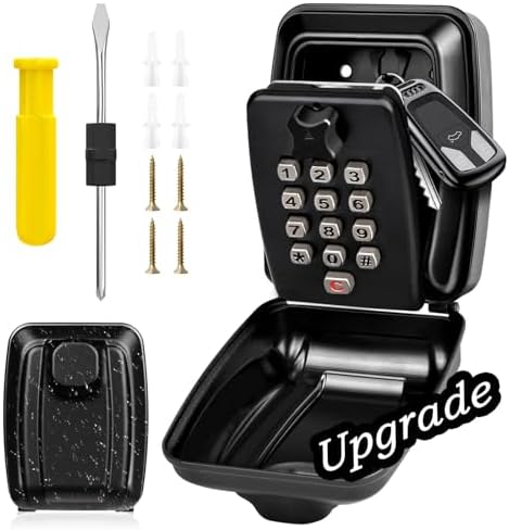 Amazon.com: Smart Key Lock Box, ELECTOP Fingerprint Lock Box Bluetooth ...