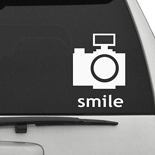 Roonir car Sticker Smile Car Decal for Windows,bumpr,Hood car Stickers ...